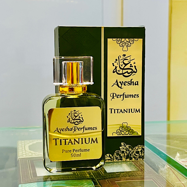 Titanium - Ayesha Perfumes - Ayesha Perfumes: Scent for Every Soul.