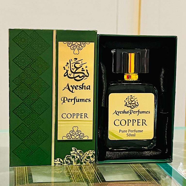 Copper - Ayesha Perfumes - Ayesha Perfumes: Scent for Every Soul.