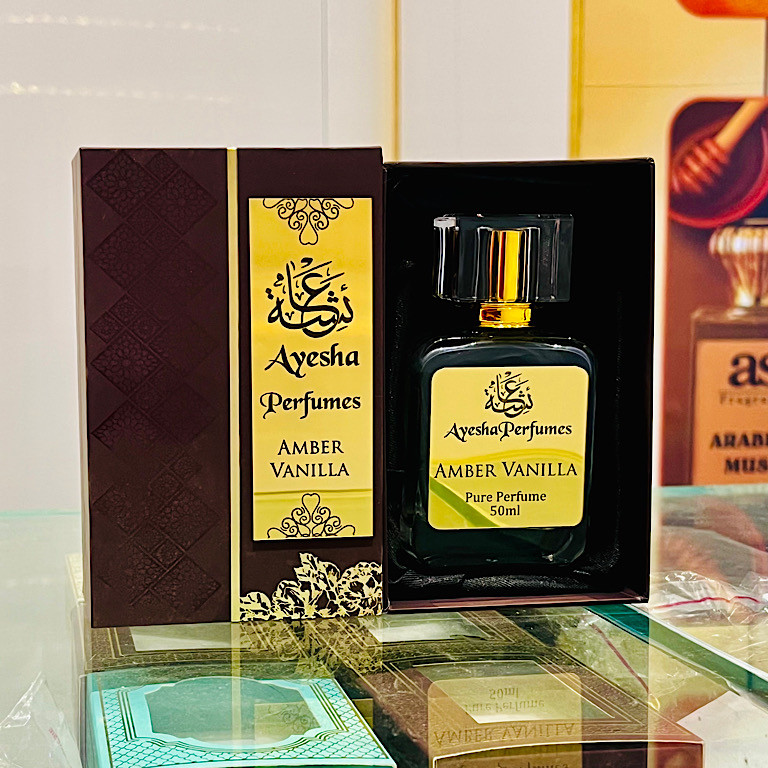 Amber Vanilla - Ayesha Perfumes - Ayesha Perfumes: Scent for Every Soul.
