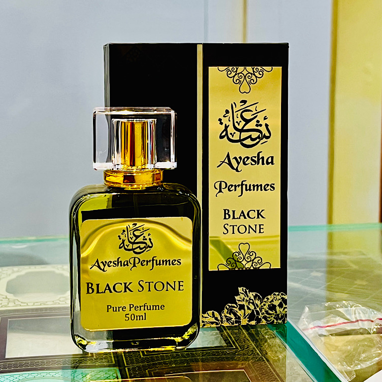 Black Stone - Ayesha Perfumes - Ayesha Perfumes: Scent for Every Soul.