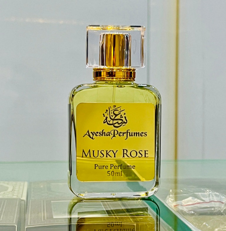 Musky Rose - Ayesha Perfumes - Ayesha Perfumes: Scent for Every Soul.