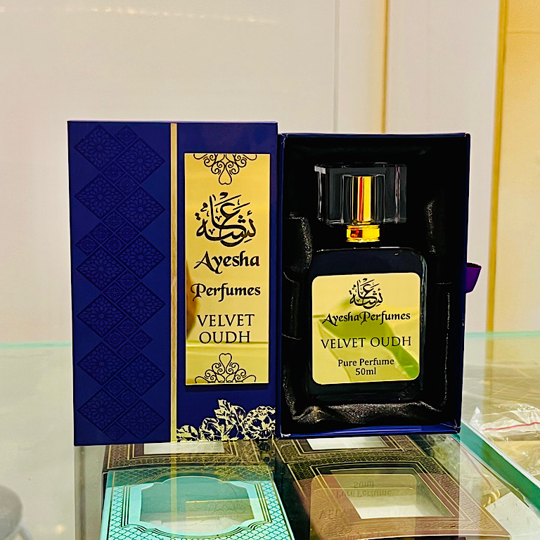 Velvet Oudh - Ayesha Perfumes - Ayesha Perfumes: Scent for Every Soul.