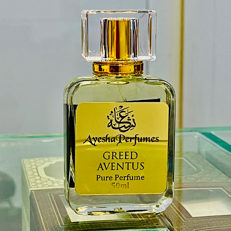 Greed Aventus - Ayesha Perfumes - Ayesha Perfumes: Scent for Every Soul.