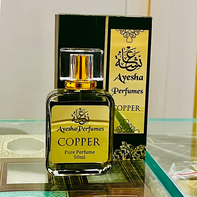 Copper - Ayesha Perfumes - Ayesha Perfumes: Scent for Every Soul.