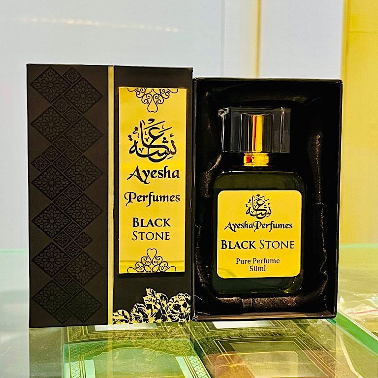 Black Stone - Ayesha Perfumes - Ayesha Perfumes: Scent for Every Soul.